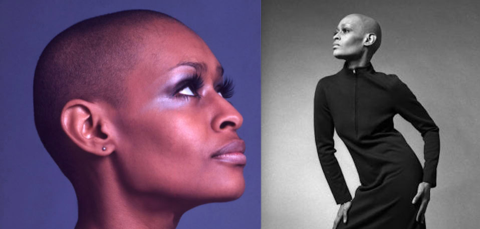 Pat Evans 70s Model: Ohio Players Cover Girl In Bald Beauty